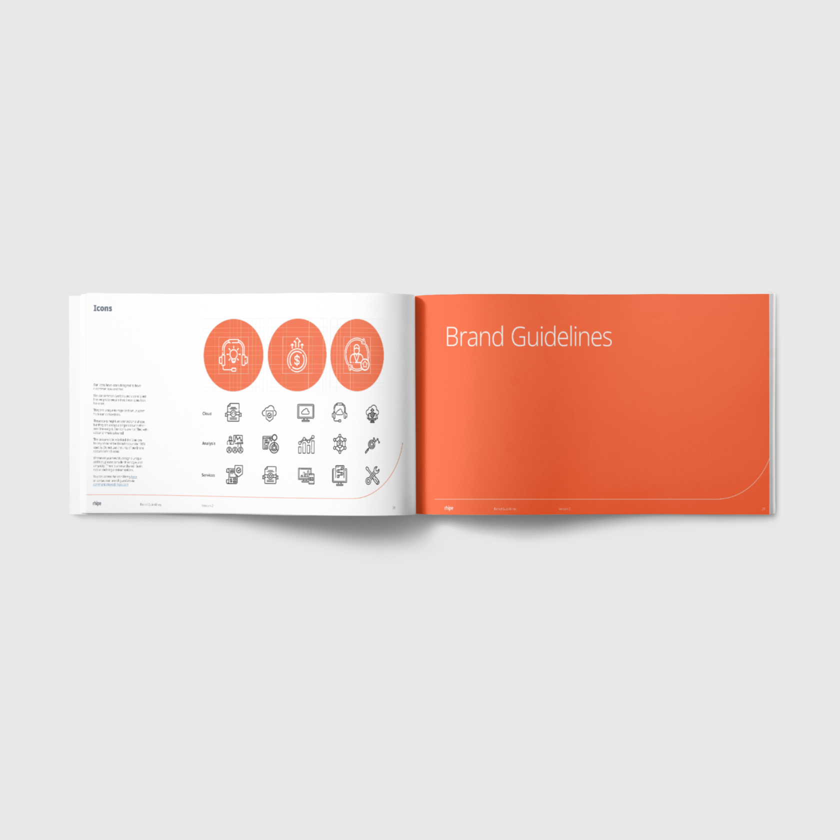 rhipe Brand Guidelines Development - EM Design + Marketing