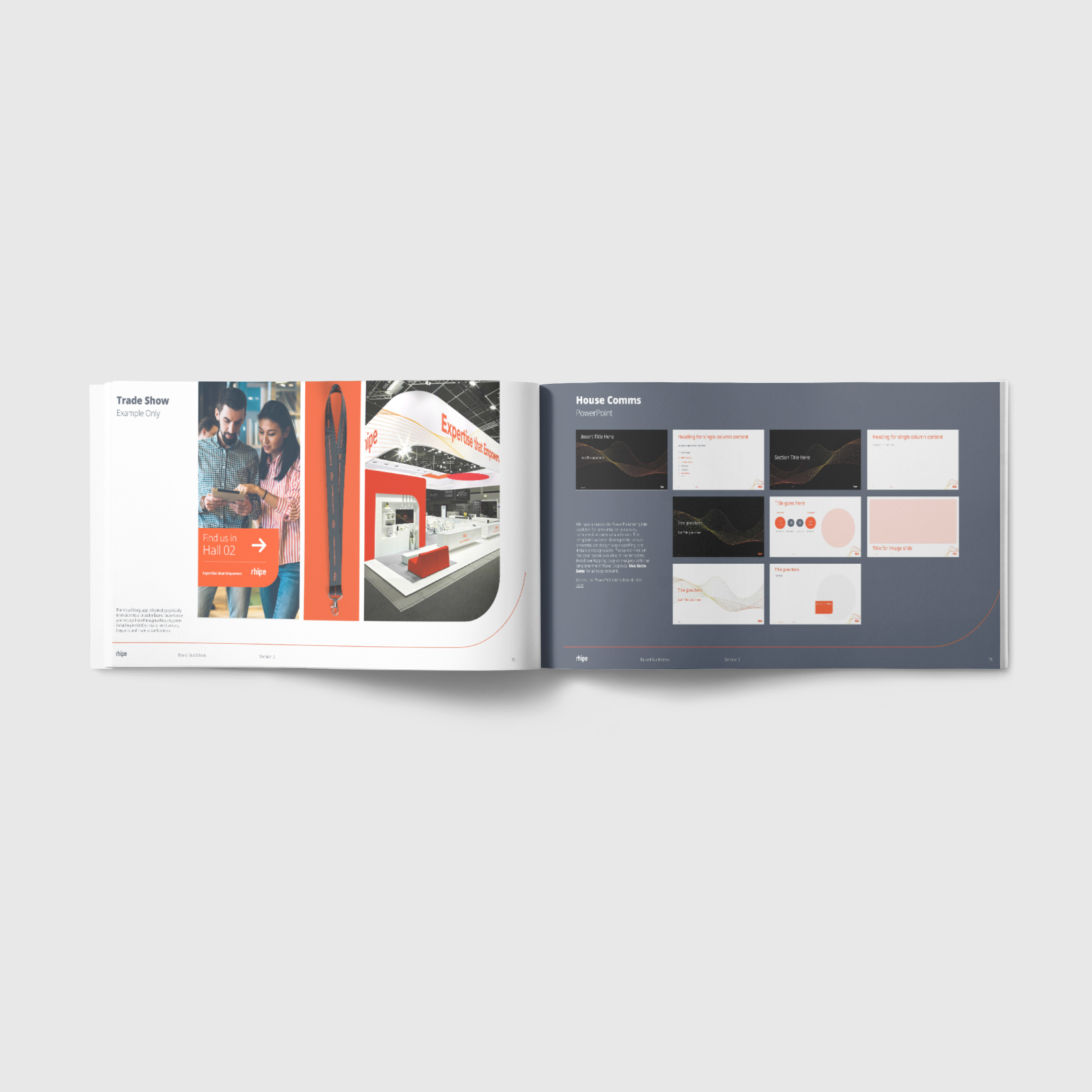 rhipe Brand Guidelines Development - EM Design + Marketing