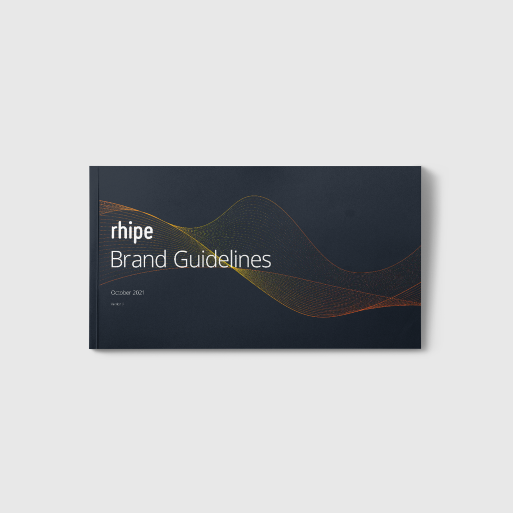rhipe Brand Guidelines Development - EM Design + Marketing